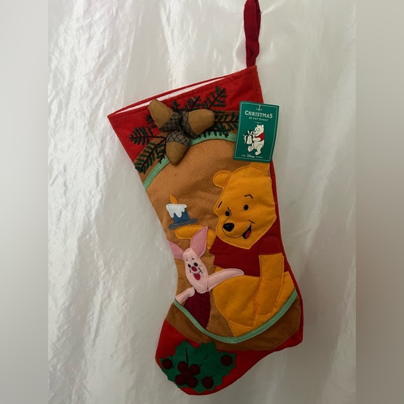 Disney | Holiday | New Disney 995 Christmas At Our House Stocking Pooh ...